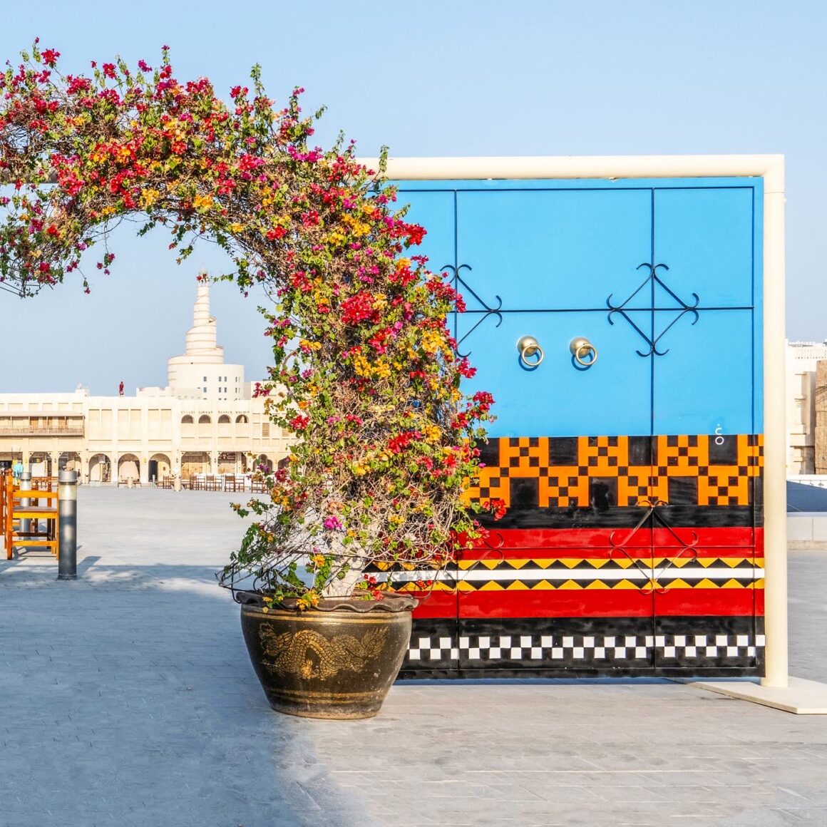 How this mural artist is making Doha her canvas - Khaleejesque
